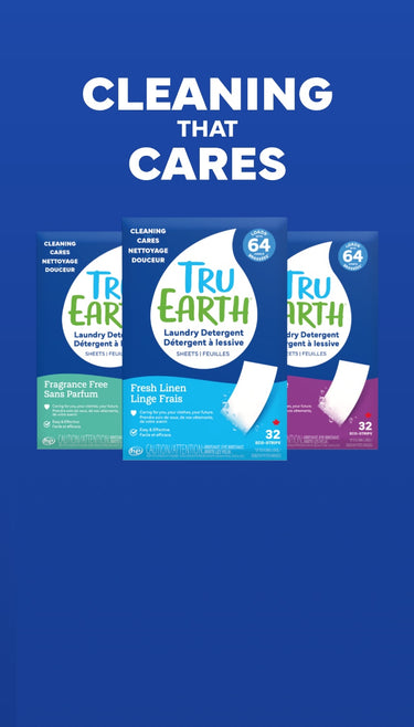 Tru Earth Laundry Strips - Eco-friendly Laundry Detergent Sheets – Tru ...